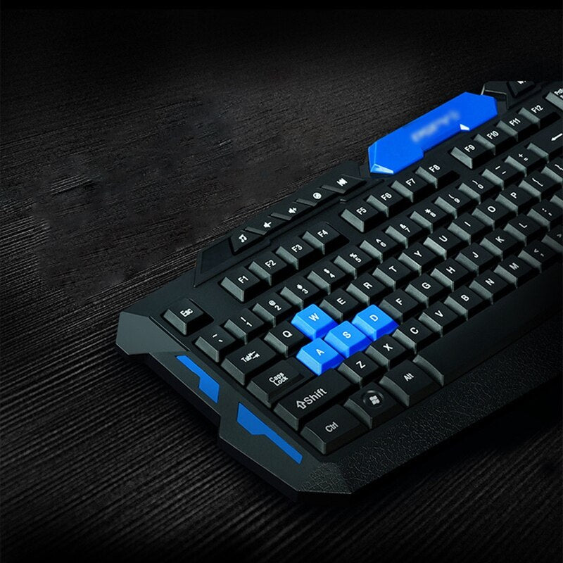 Hk8100 2.4 G Wireless Gaming Keyboard Mouse Combo Ergonomics Waterproo ...